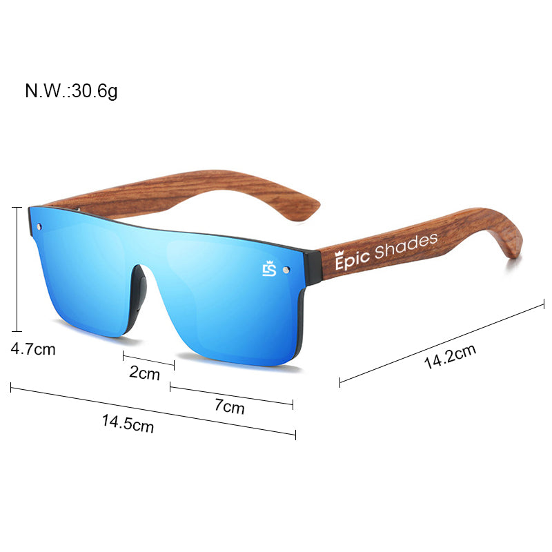Epic Shades - Classic Wood Sunglasses – EPIC Shades